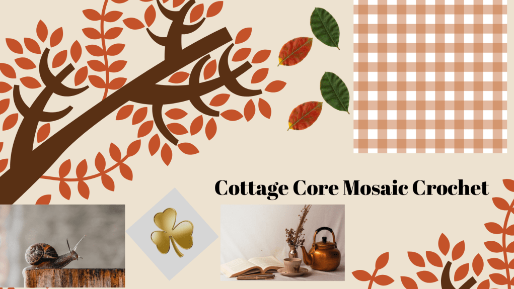 Fall Plaid – Cottage Core Mosaic Crochet – Yarny Notes