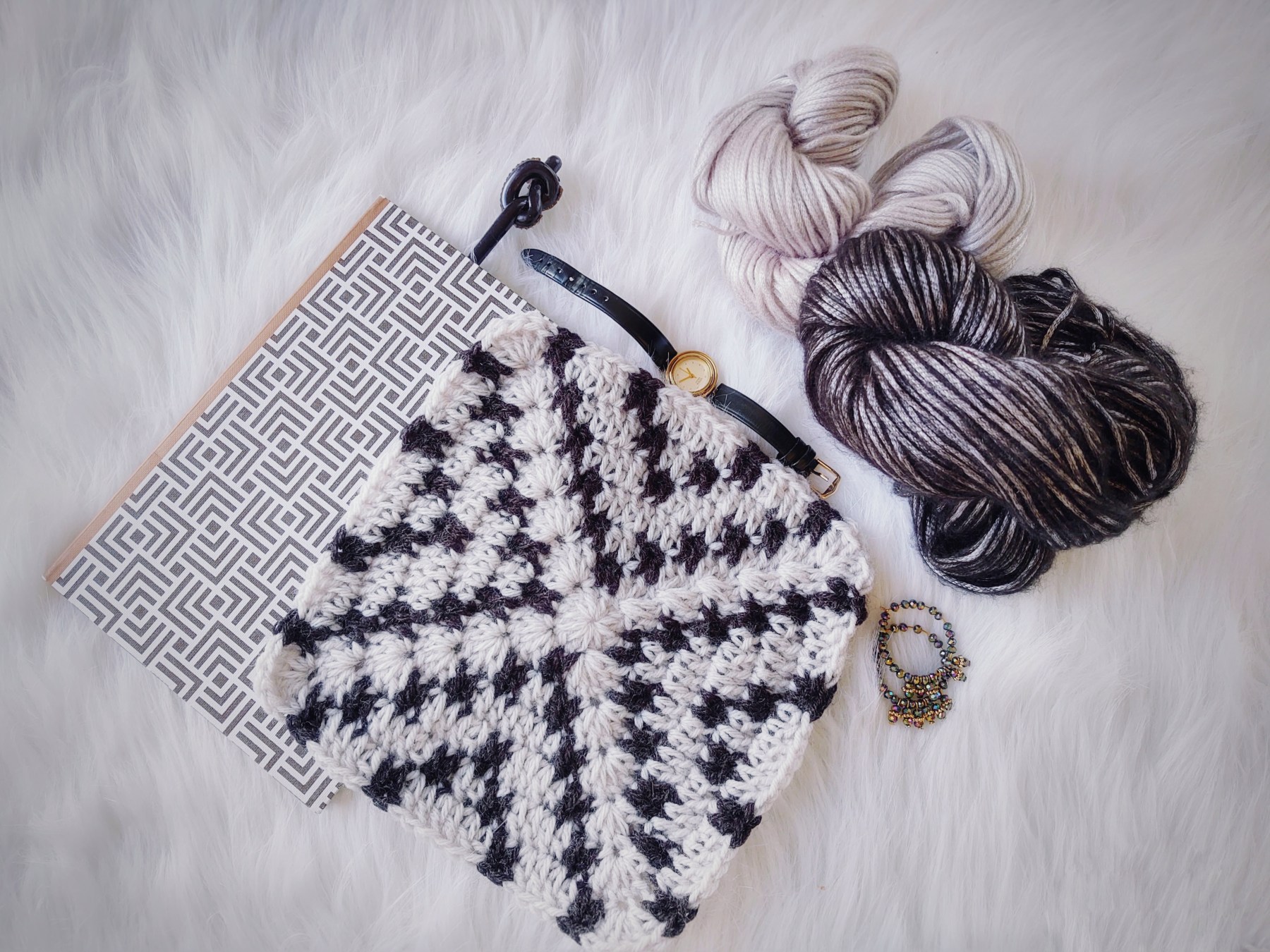 Fall Plaid – Cottage Core Mosaic Crochet – Yarny Notes