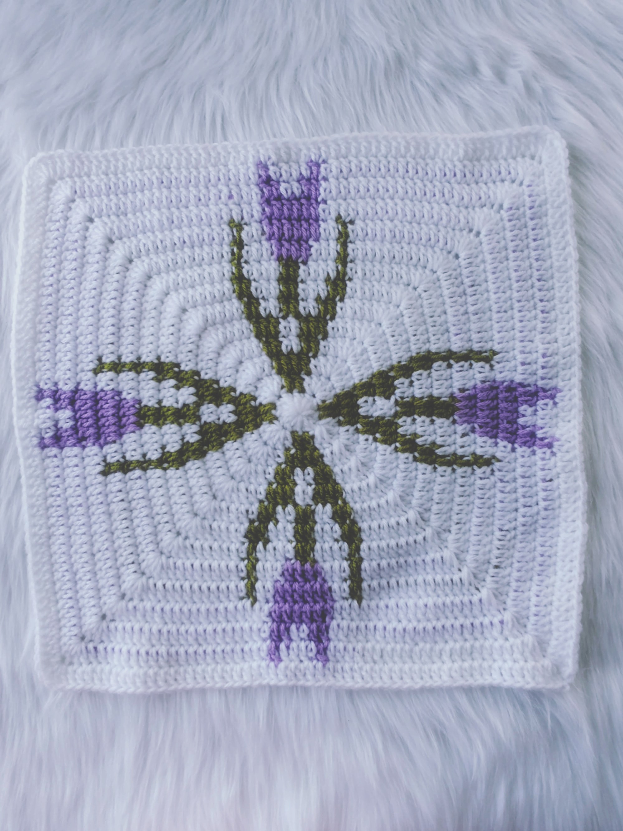 Fall Plaid – Cottage Core Mosaic Crochet – Yarny Notes