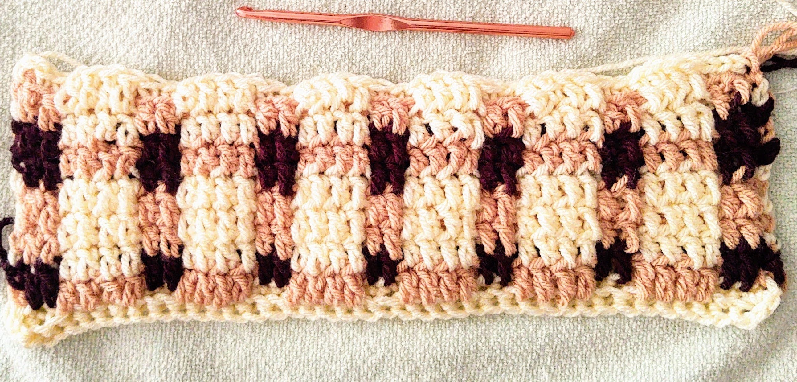 Fall Plaid – Cottage Core Mosaic Crochet – Yarny Notes